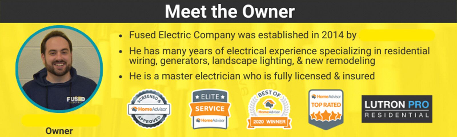 Local Electrician | Fused Electric LLC | Easton PA